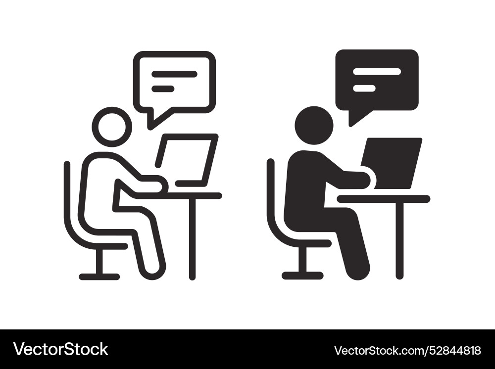Communication Icons - Digital Connection Vector Image