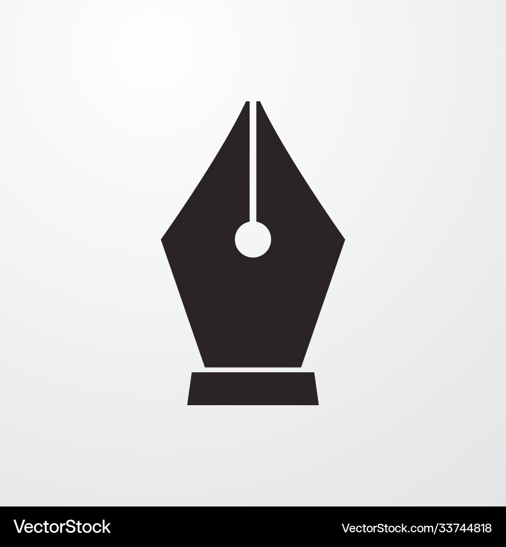 Pen icon Royalty Free Vector Image - VectorStock