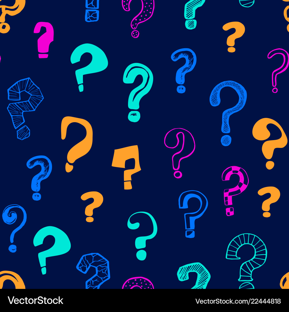 Cool Question Marks Background