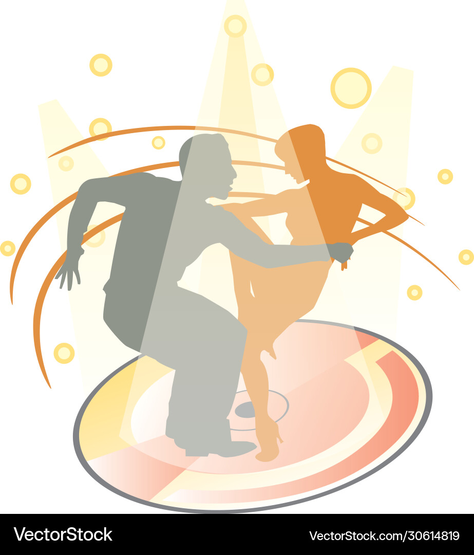 Dance logo designs template Royalty Free Vector Image