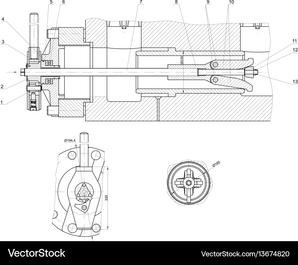 Puller Royalty Free Vector Image - VectorStock