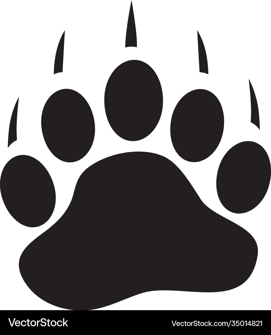 Bear Paw Clip Art Bear Paw Vector Images (over 18,000)