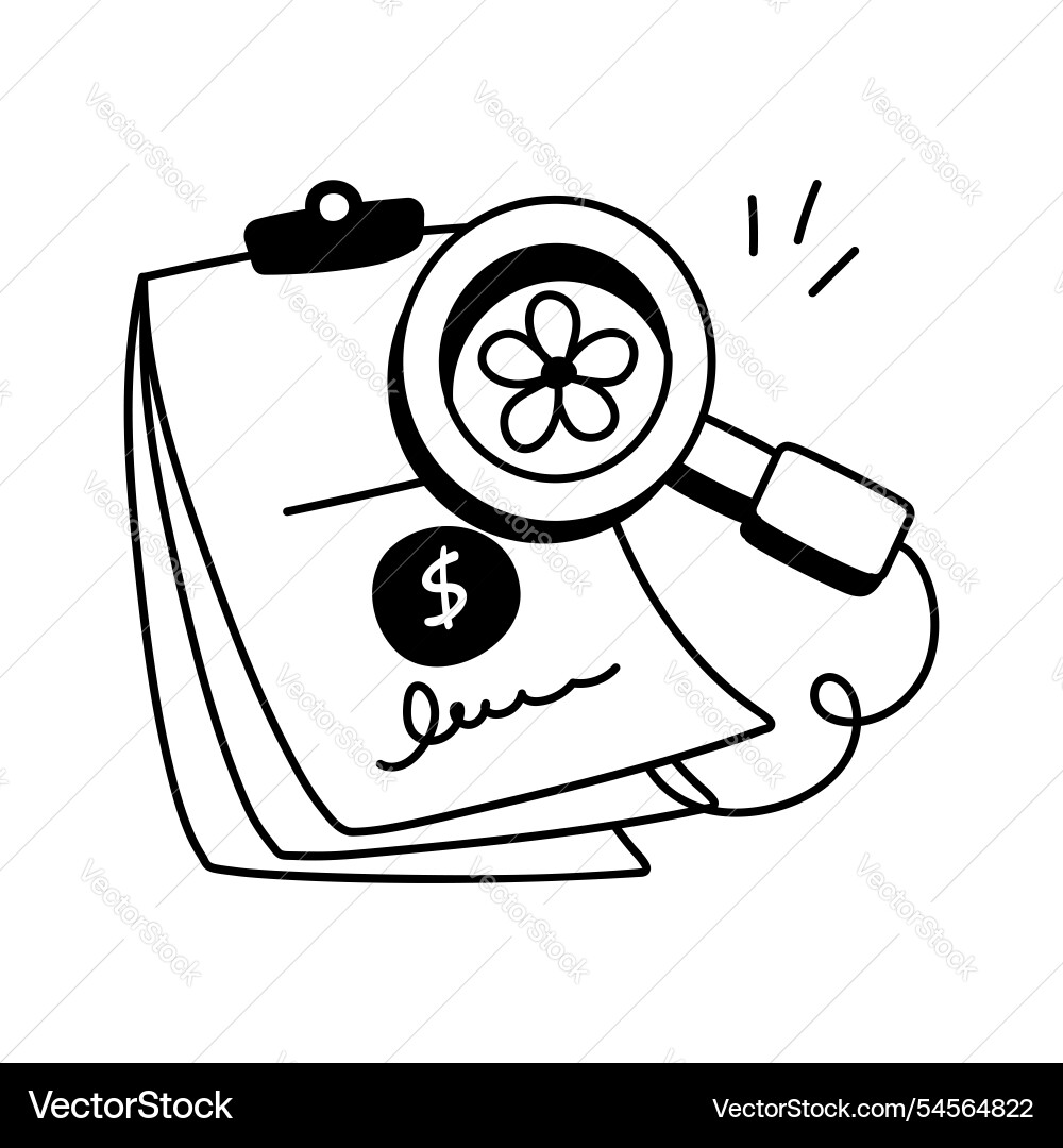 Environmental report Royalty Free Vector Image