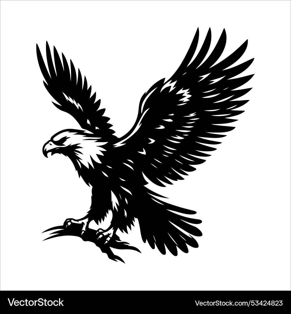 Eagle art Royalty Free Vector Image - VectorStock