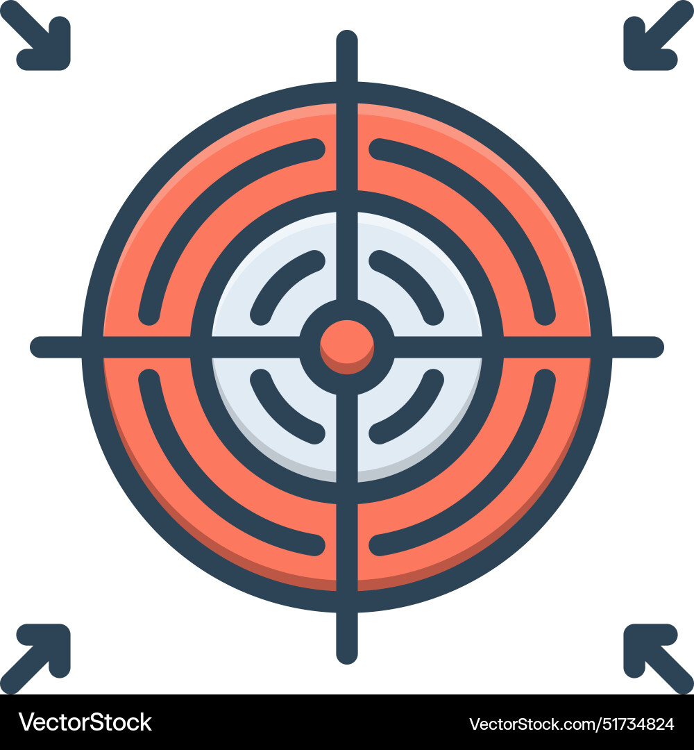 Target Royalty Free Vector Image - VectorStock
