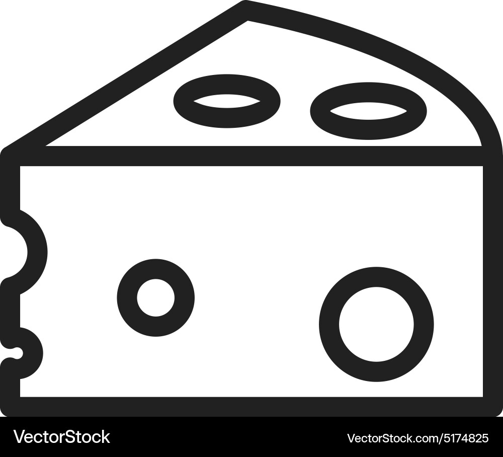 Cheese Royalty Free Vector Image - VectorStock