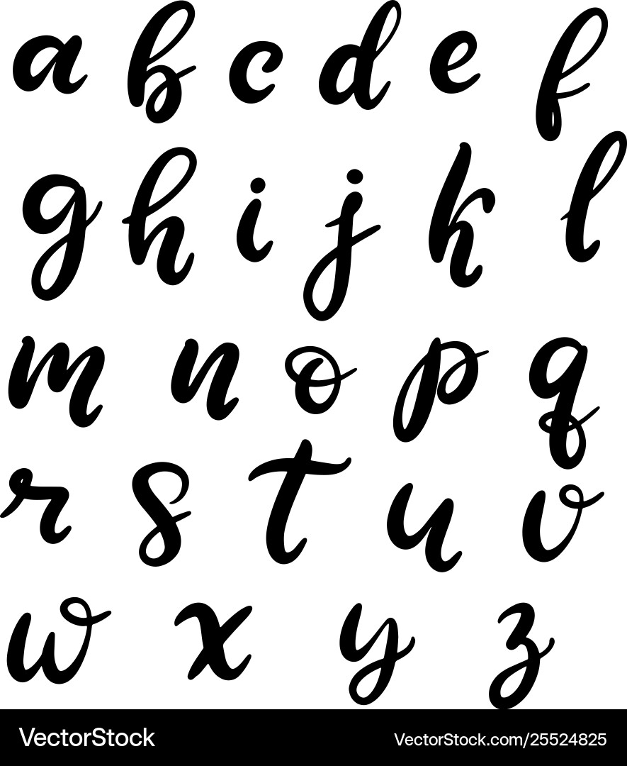 Lettering Fonts Alphabet