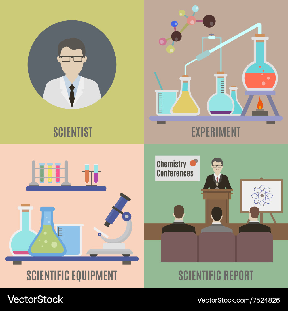Scientist Royalty Free Vector Image - VectorStock