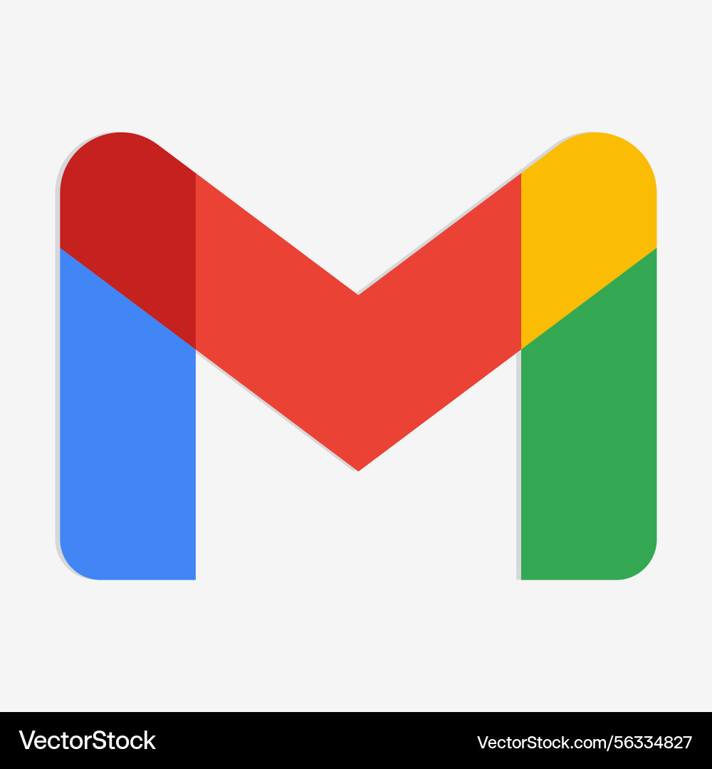 Google-Gmail-Symbol offizielles Logo edtitable icons