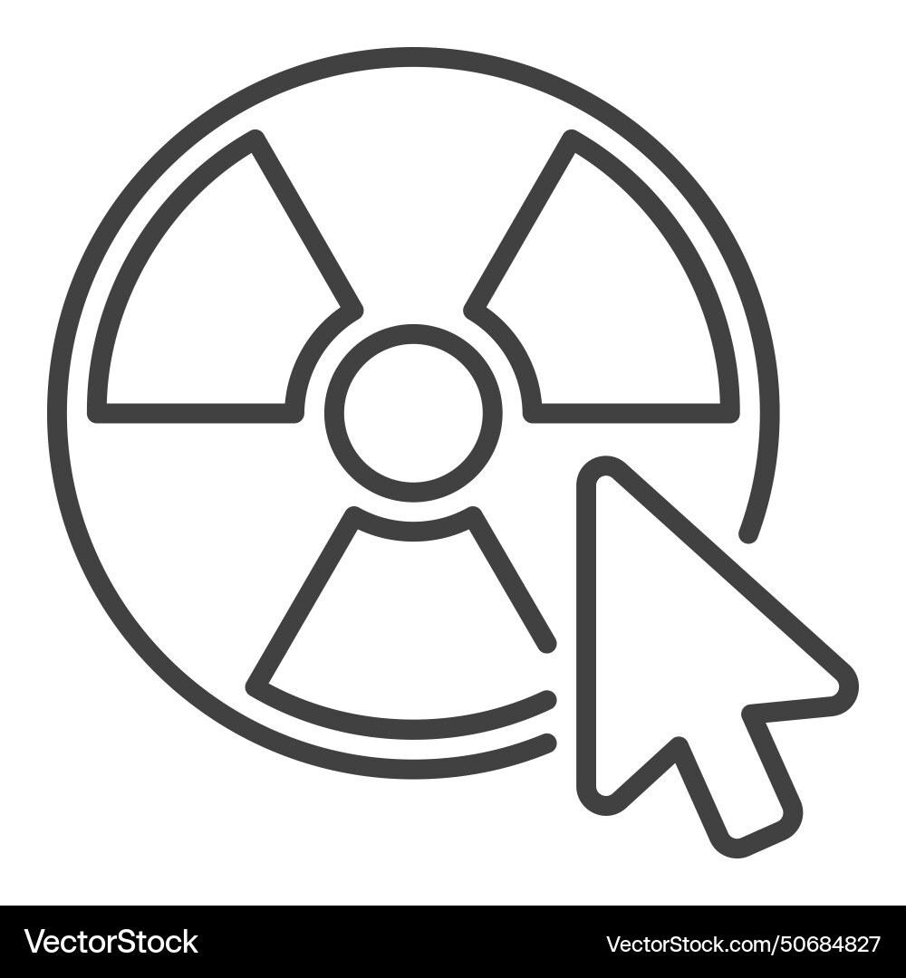 Radiation Symbol Icon
