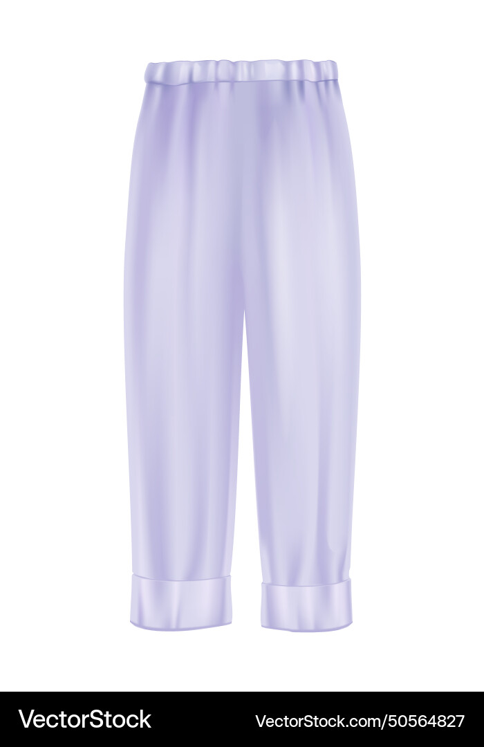 Realistic pyjamas Royalty Free Vector Image - VectorStock