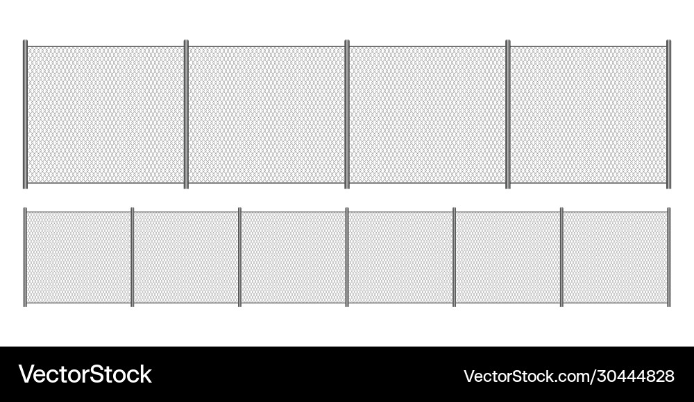 Wire mesh fence Royalty Free Vector Image - VectorStock