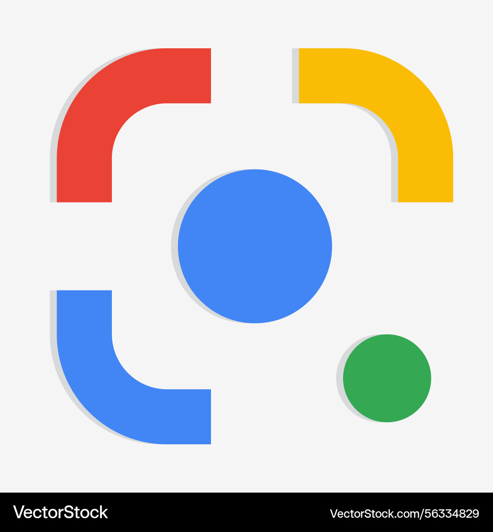 Google Lens Icons Royalty Free Vector Image - VectorStock