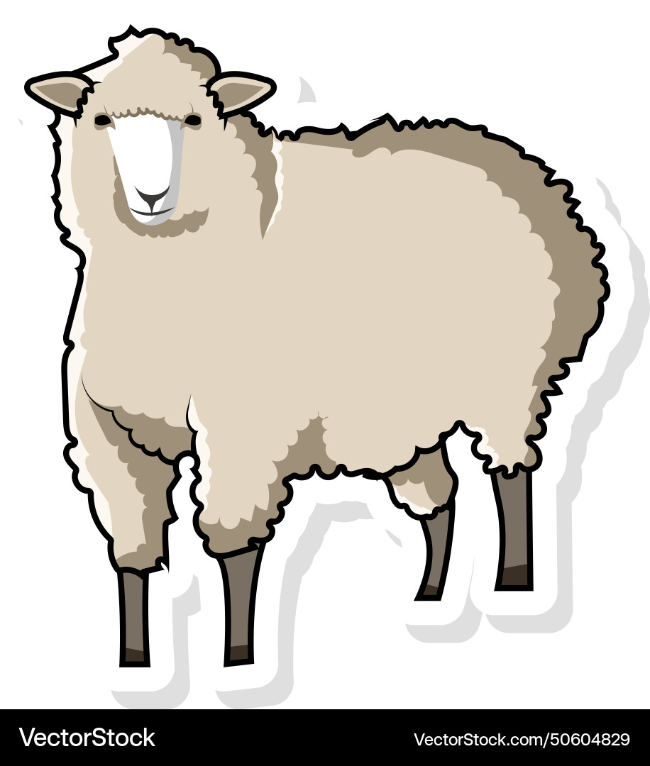Sheep Royalty Free Vector Image - VectorStock