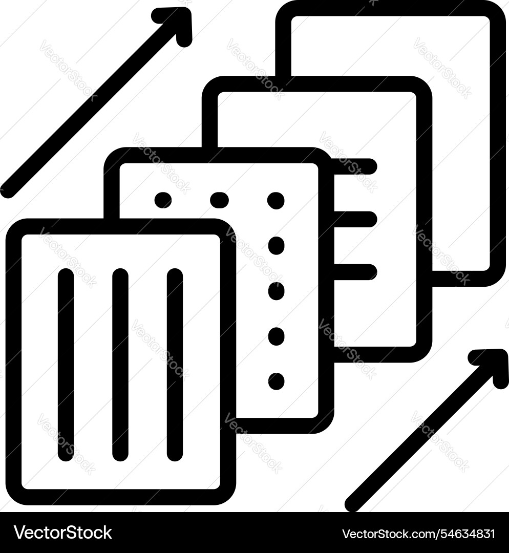 Filter Icon Luftreinigung Logo Staub Lizenzfreier Vektor