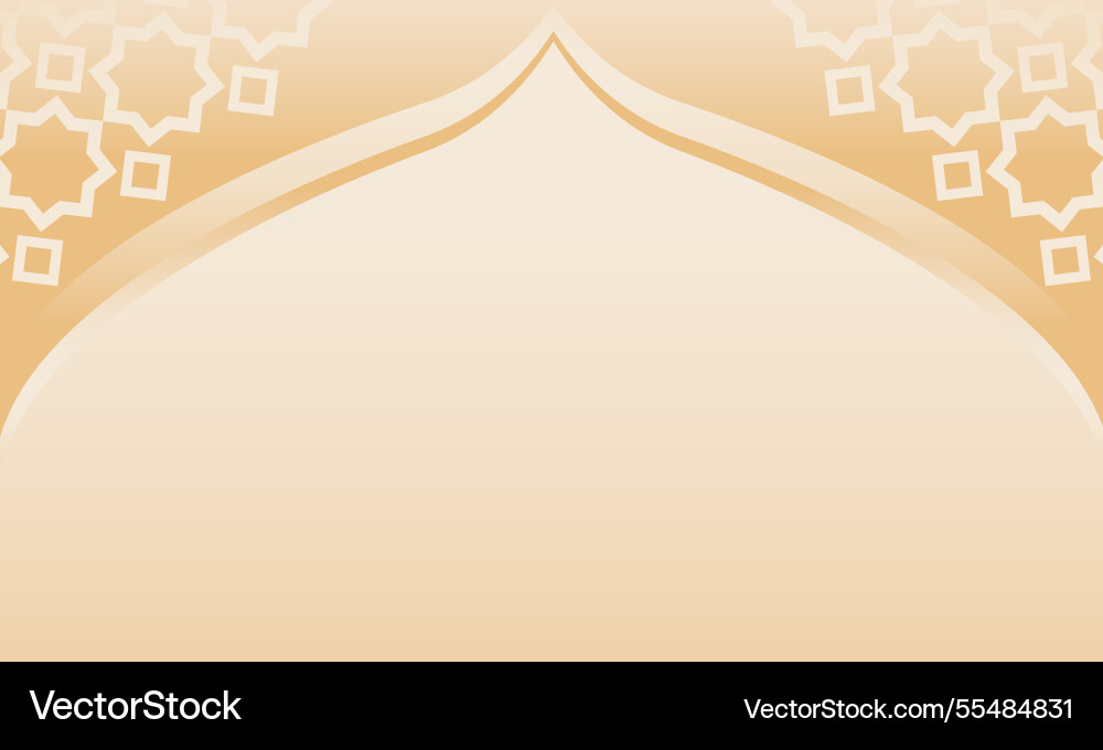 Islamic Ornaments Background Royalty Free Vector Image