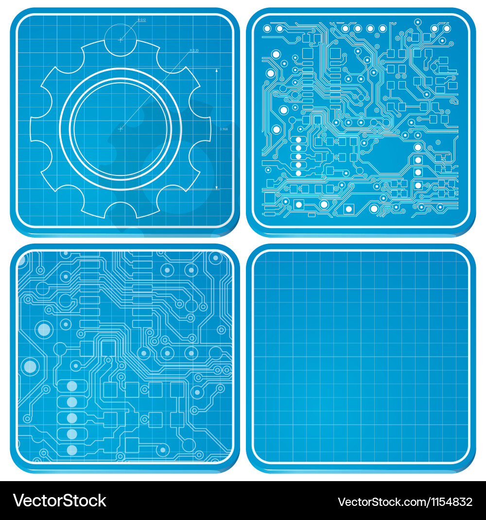 Blueprints Royalty Free Vector Image - VectorStock
