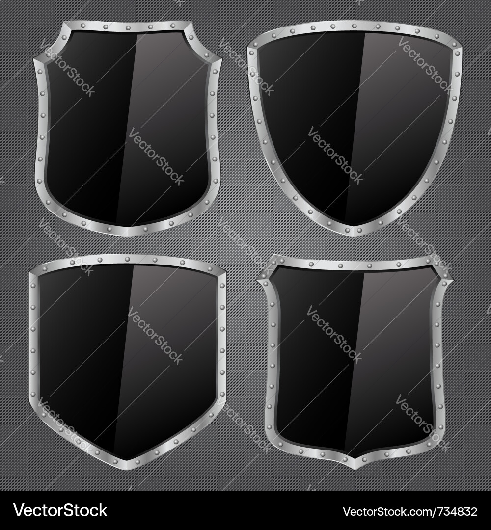Metal Shield Plate Vector Images (over 1,300)