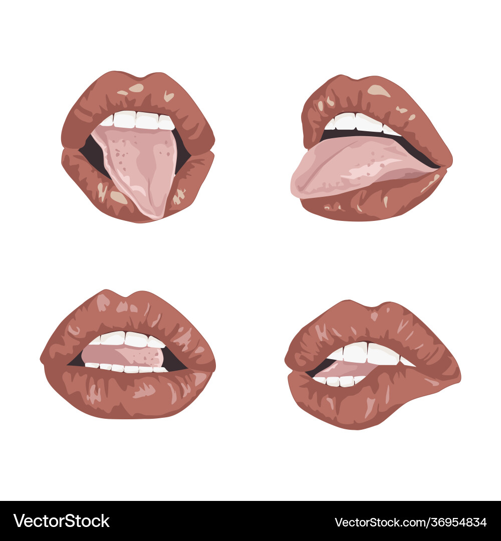 Lips Royalty Free Vector Image - VectorStock
