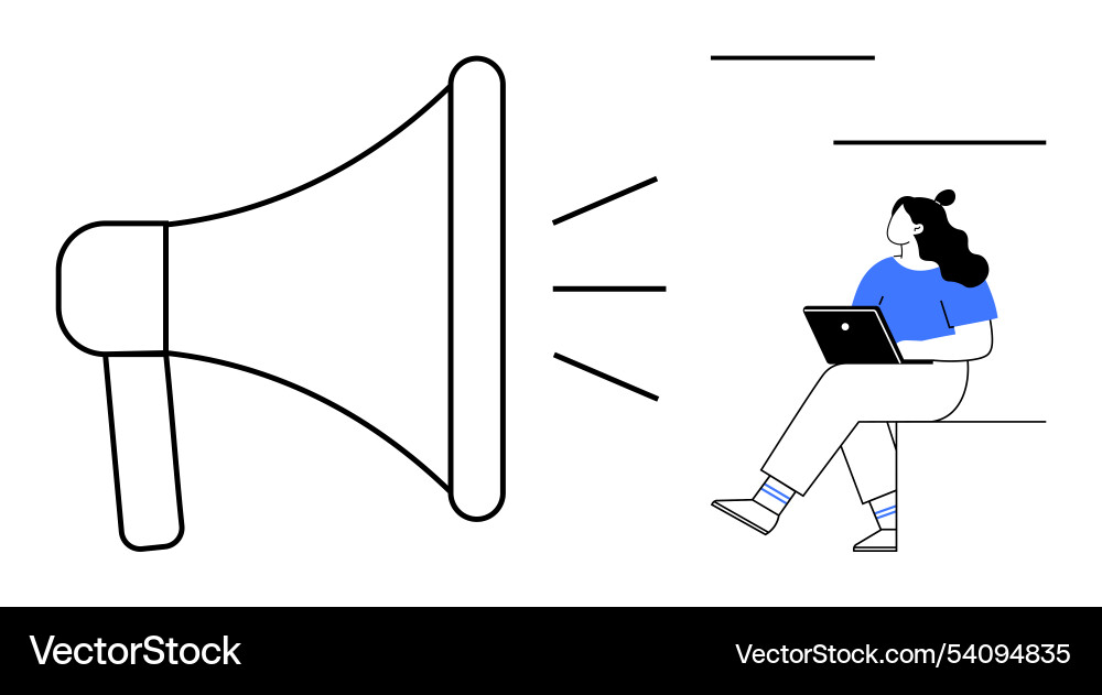 Marketing and communication strategy Royalty Free Vector