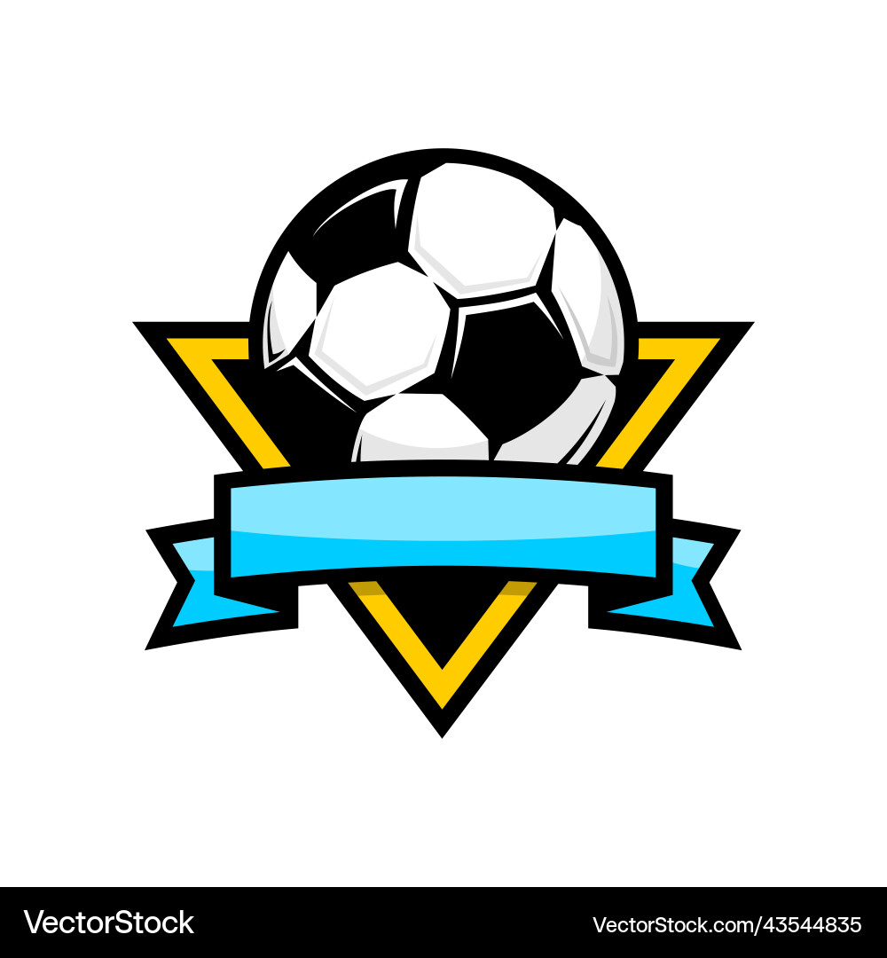 Soccer logo Royalty Free Vector Image - VectorStock
