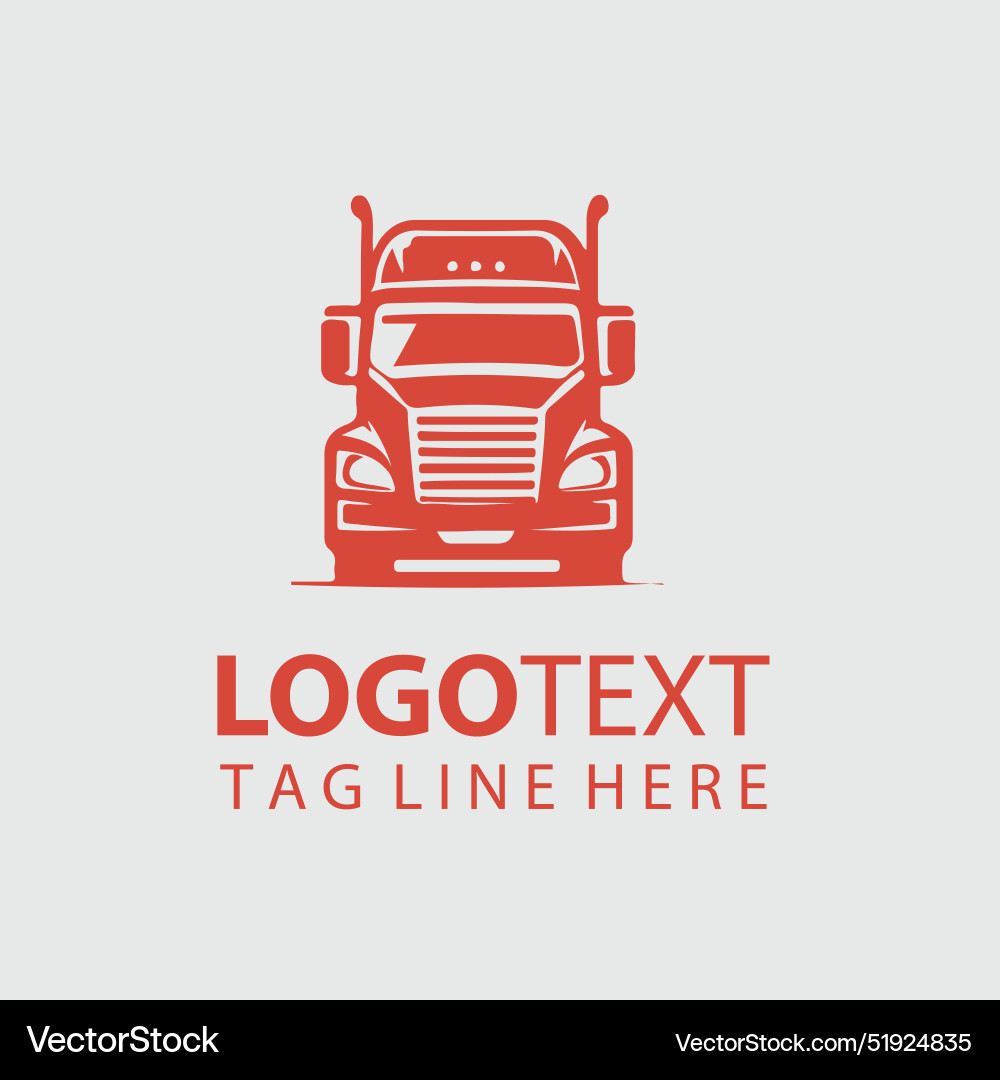 Trucking logo Royalty Free Vector Image - VectorStock