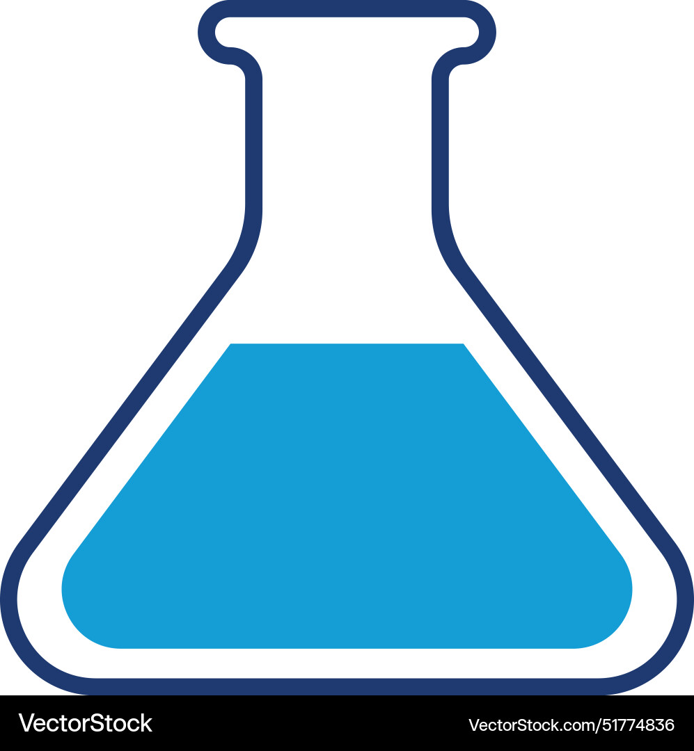 Flask icon Royalty Free Vector Image - VectorStock