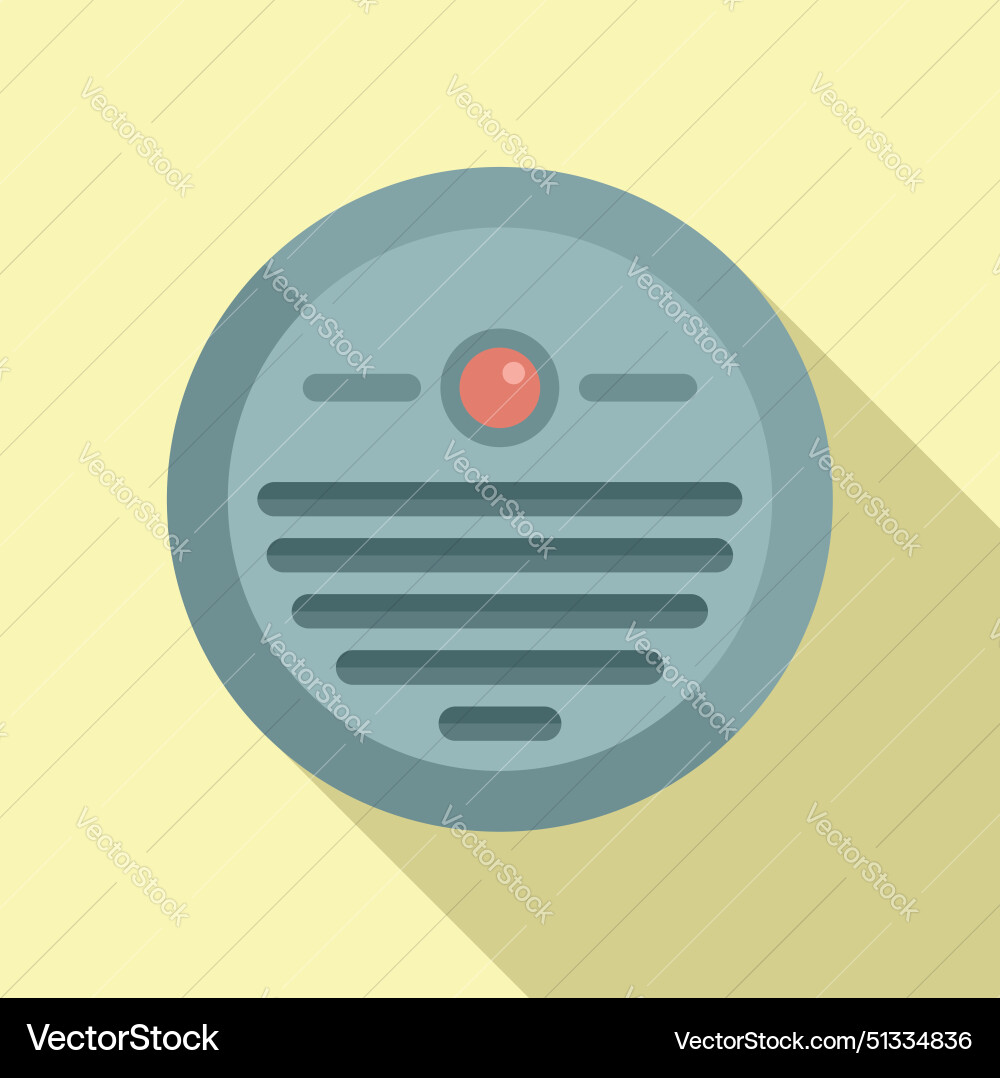 Modern robotic vacuum cleaner icon Royalty Free Vector Image