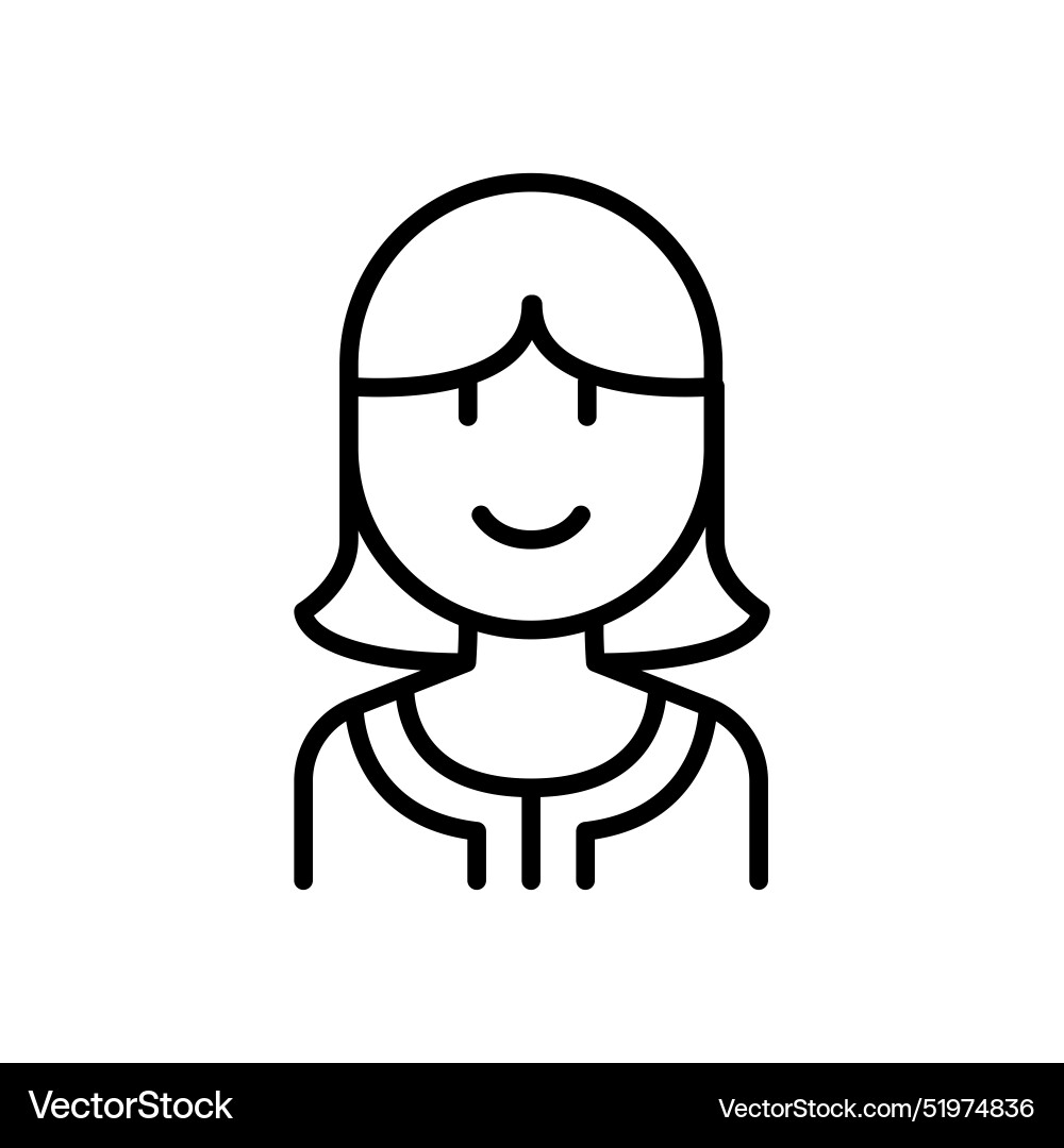 Singaporean icon in thin line style graphic design