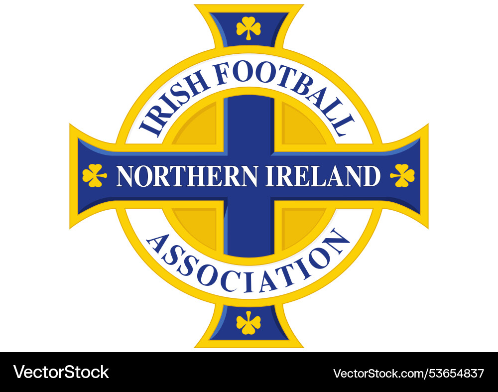 Irish fa Royalty Free Vector Image - VectorStock
