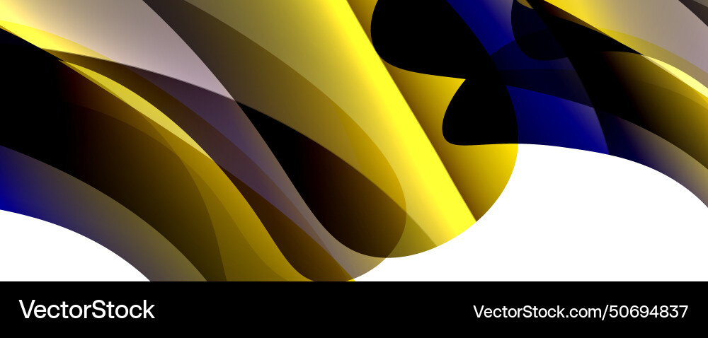 Wave lines and dynamic geometric design Royalty Free Vector