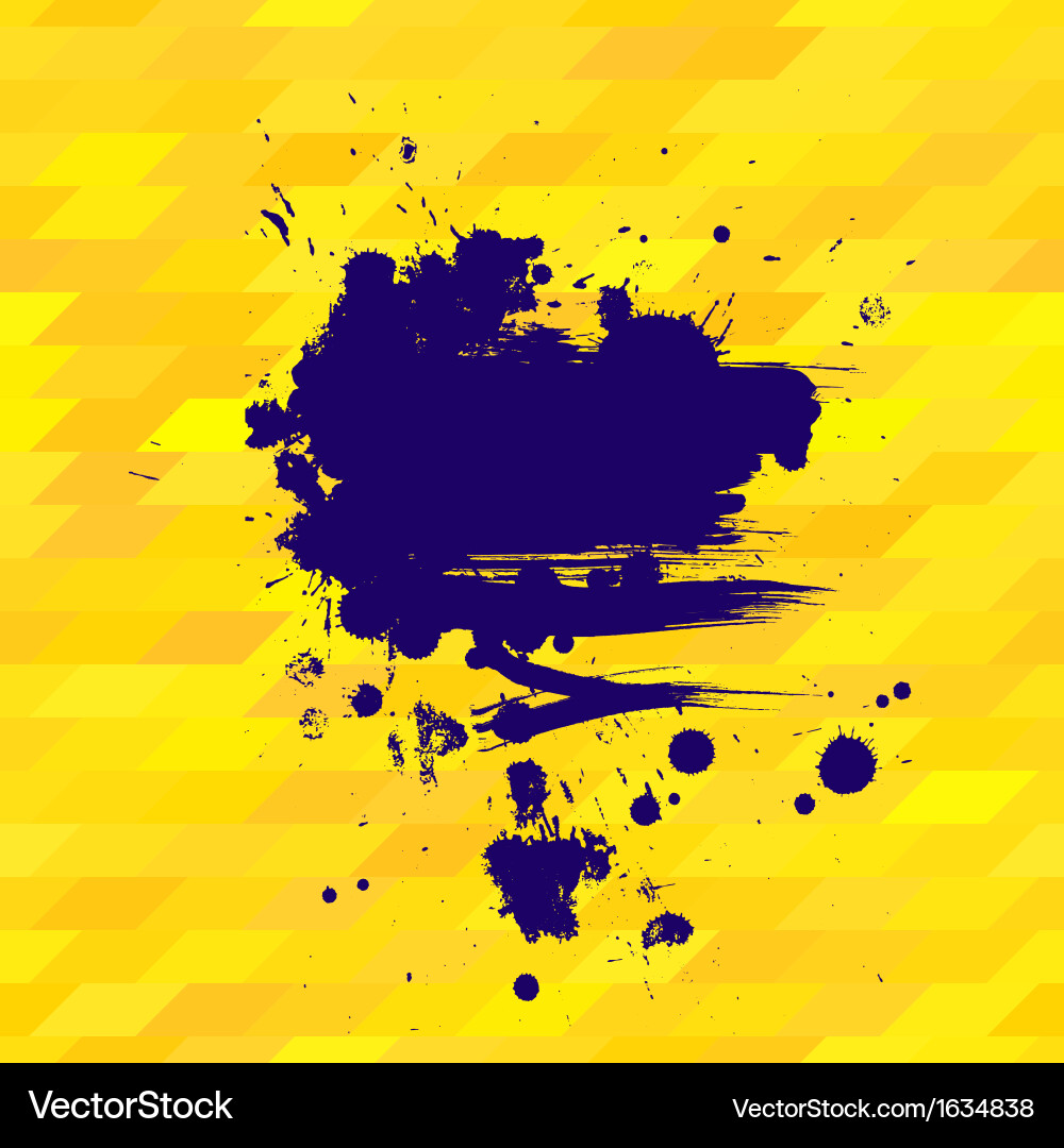 Colorful Paint Splash Backdrop Royalty Free Vector Image