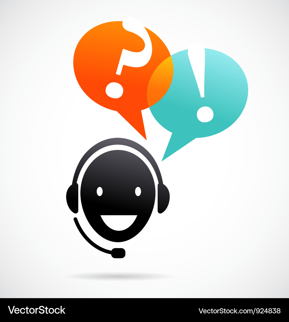 Customer Support Service Royalty Free Vector Image