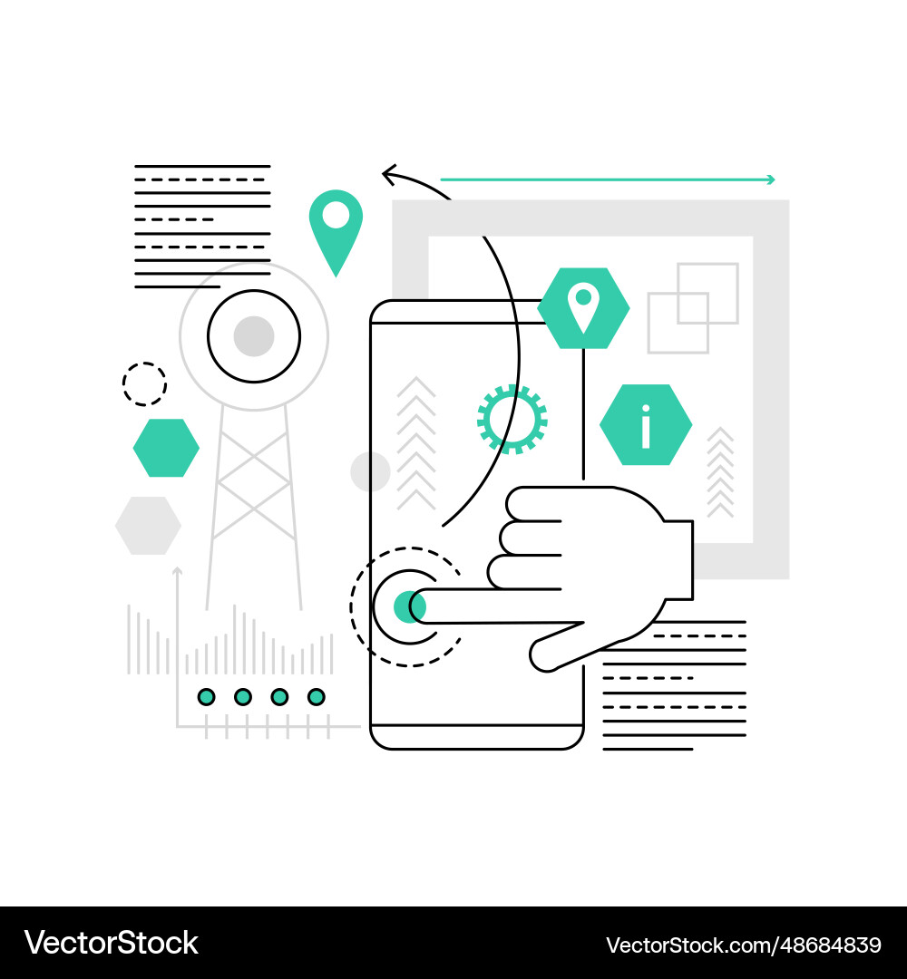 New smart technology Royalty Free Vector Image