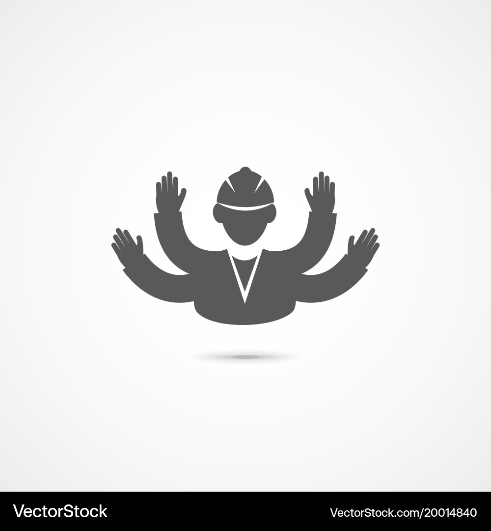 Professional flat icon Royalty Free Vector Image
