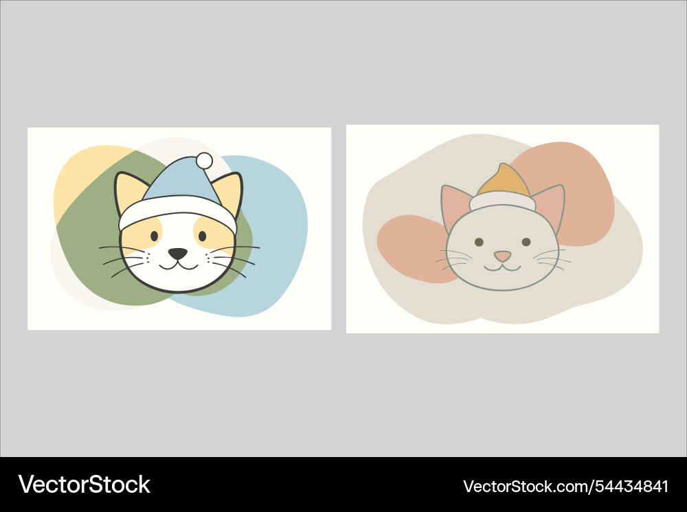 Cat head icon Royalty Free Vector Image - VectorStock