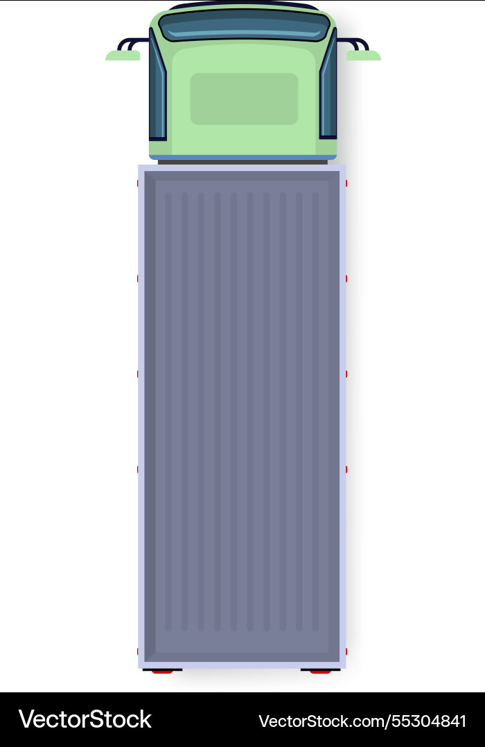 Detailed showing a top view Royalty Free Vector Image