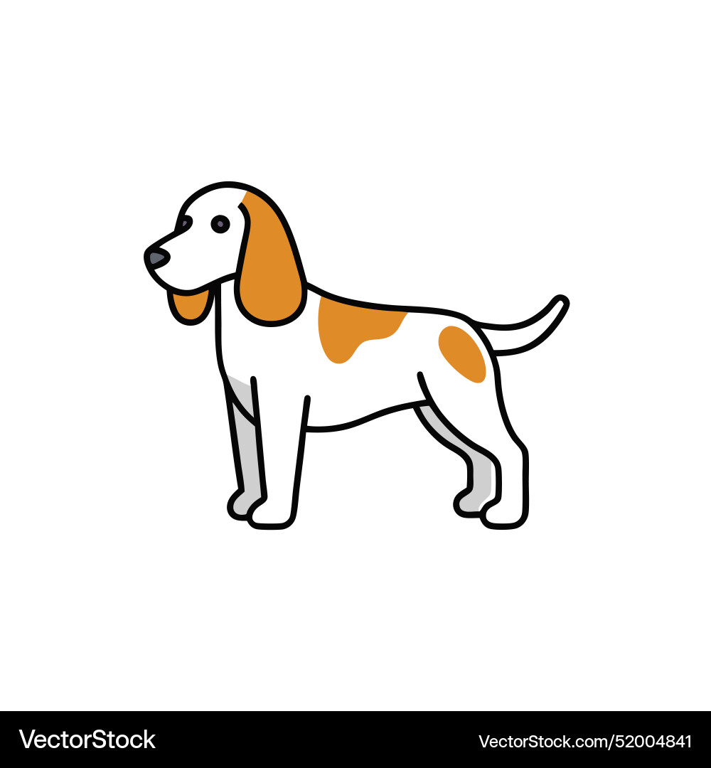 Dire wolf swims icon Royalty Free Vector Image