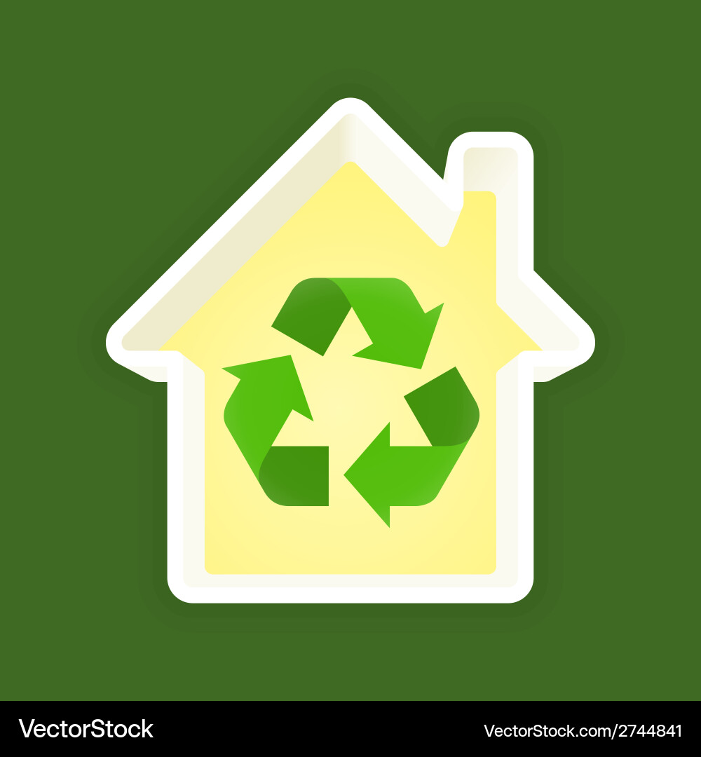 Green house Royalty Free Vector Image - VectorStock