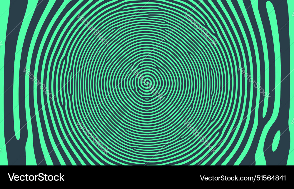 Mesmerize spiral psychedelic art hypnotical Vector Image