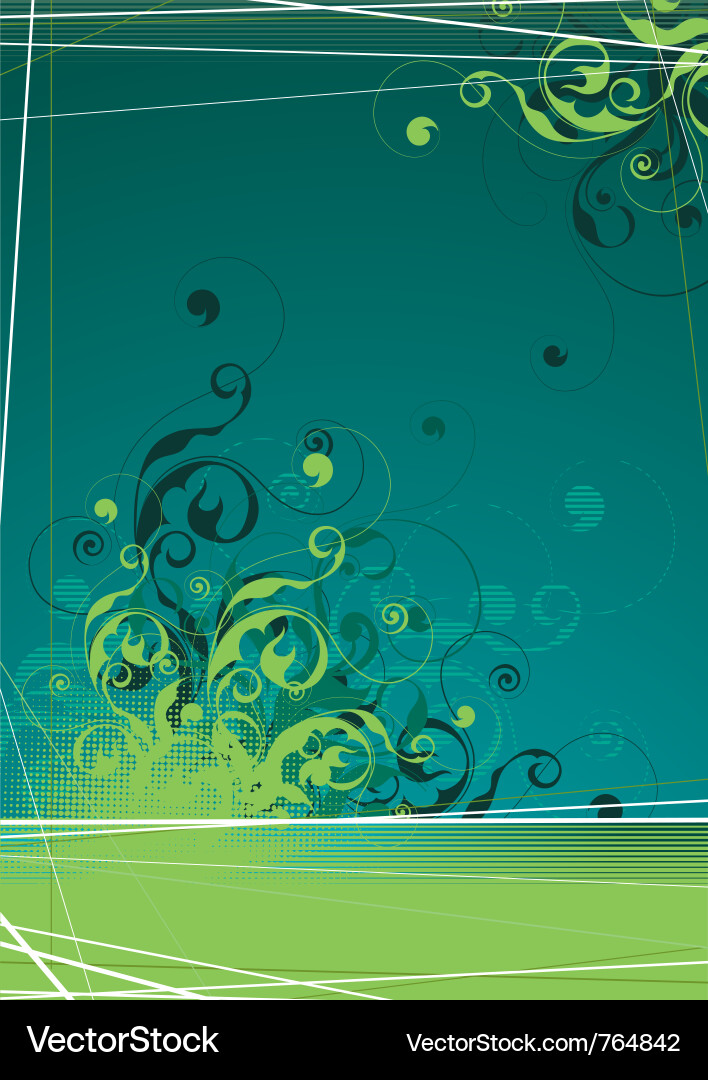 Beautiful floral background Royalty Free Vector Image