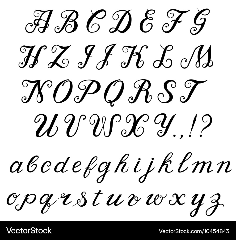 Handwritten Calligraphy