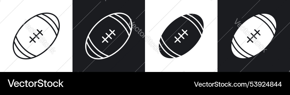 Rugby icon Royalty Free Vector Image - VectorStock