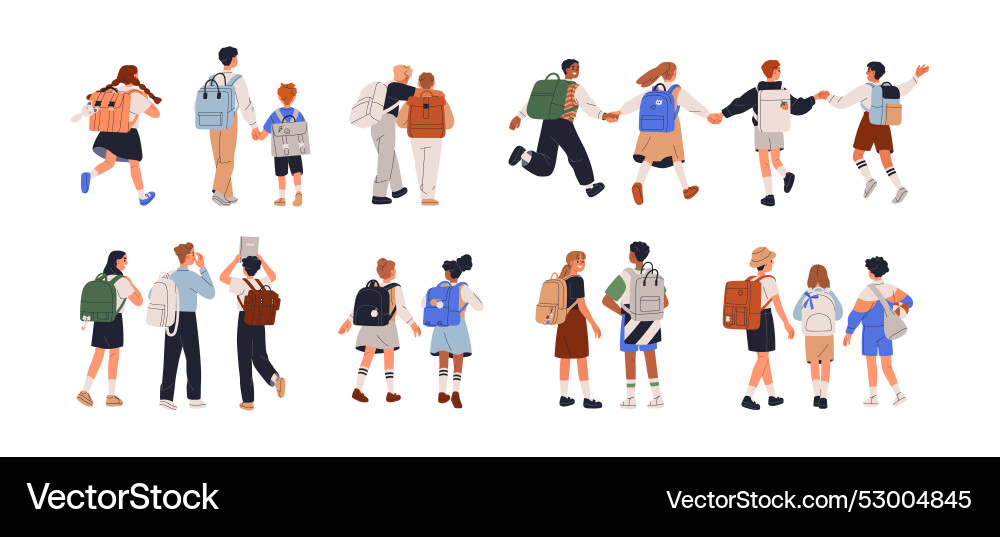 Friends Go to School Vector Images (over 920)