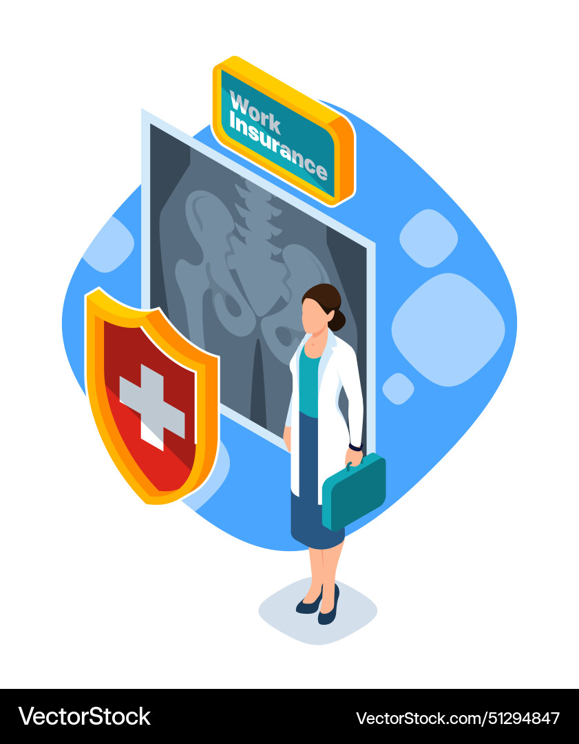 Depicting a healthcare Royalty Free Vector Image