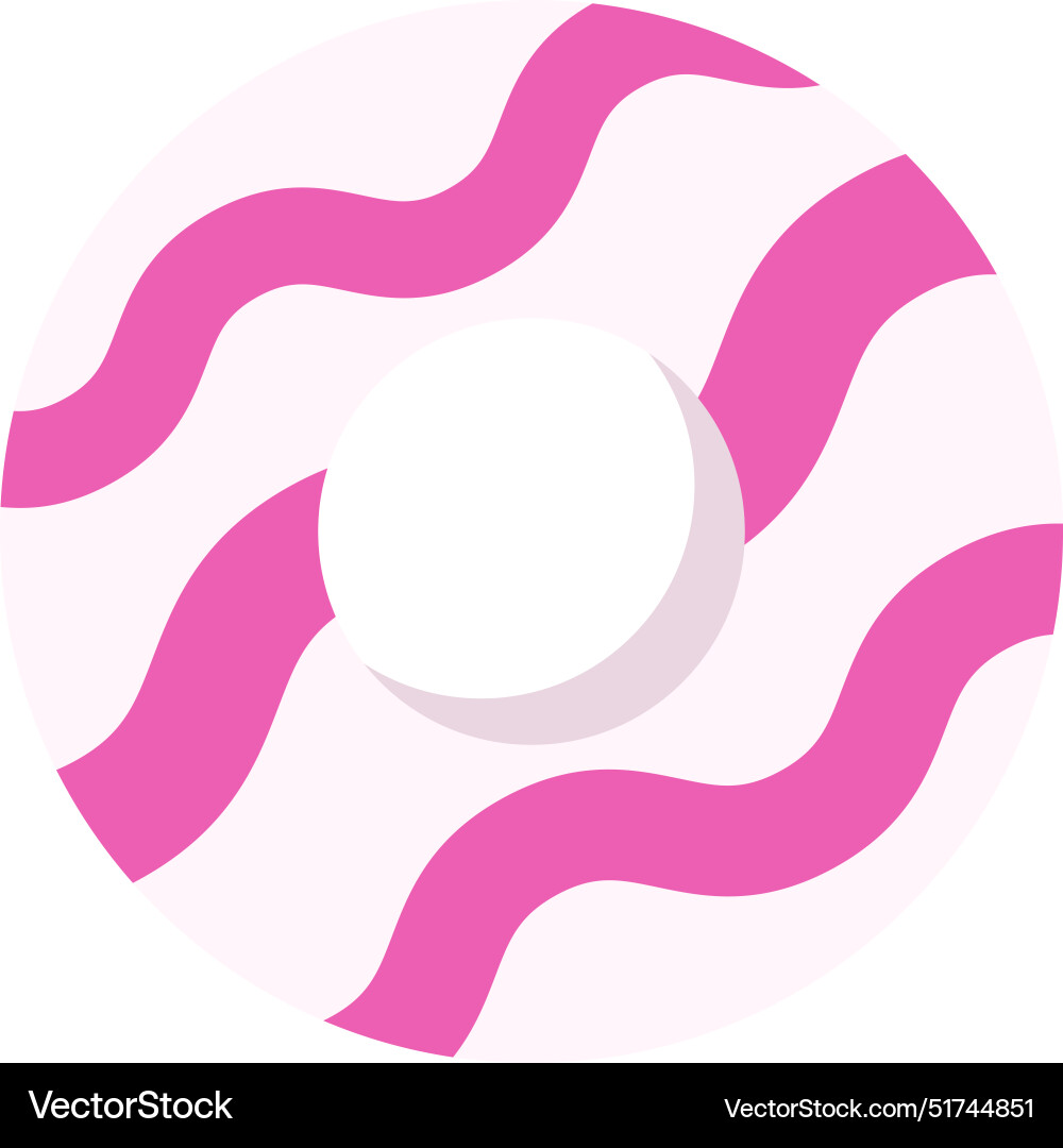 Rubber ring Royalty Free Vector Image - VectorStock