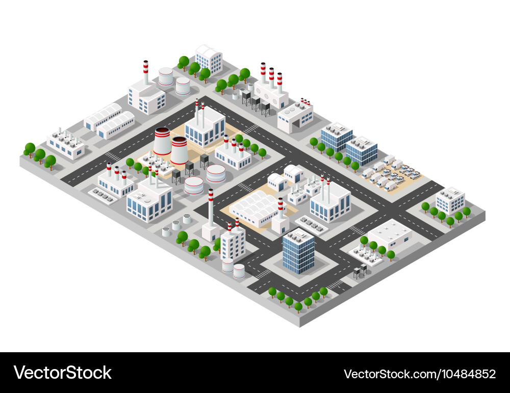 Perspective view Royalty Free Vector Image - VectorStock