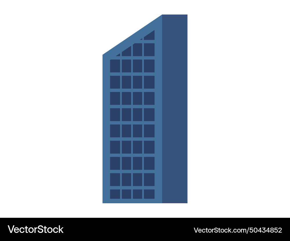 Skyscraper high-rise residential buildings Vector Image