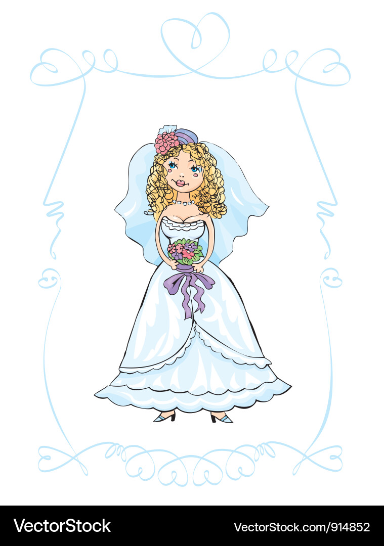 Wedding picture Royalty Free Vector Image - VectorStock