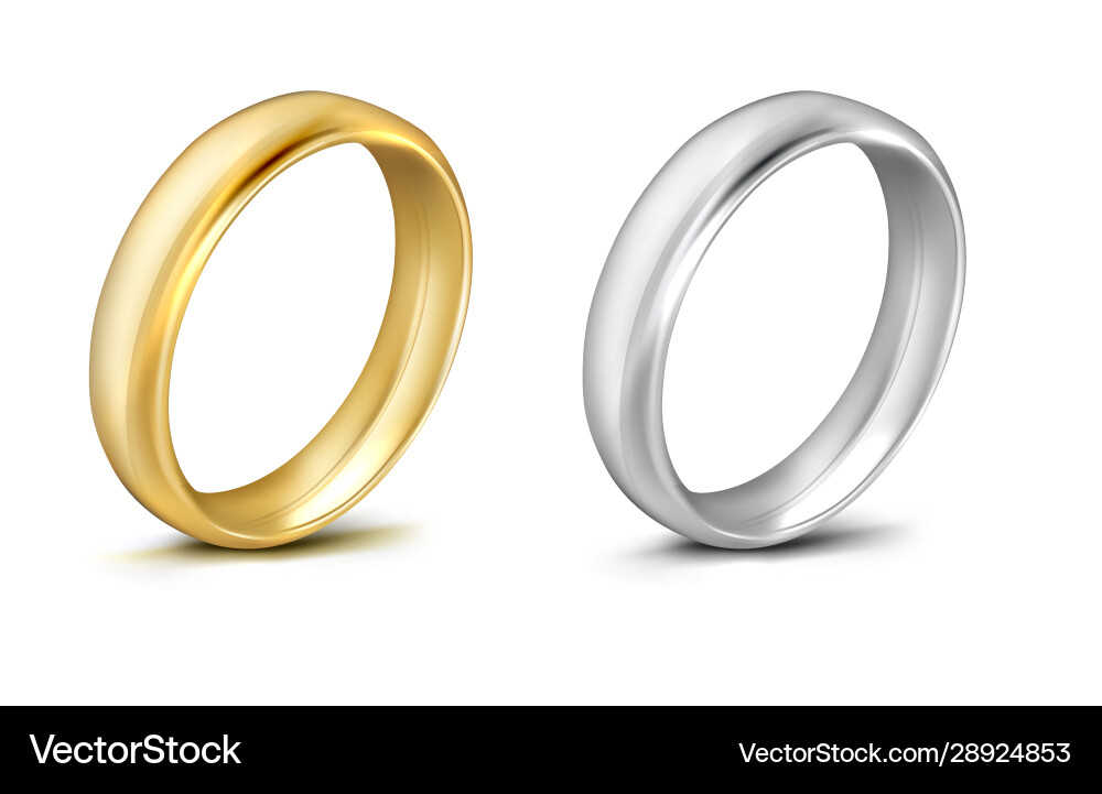 Gold ring Royalty Free Vector Image - VectorStock